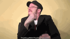 Nostalgia critic GIF on GIFER - by Alsardana