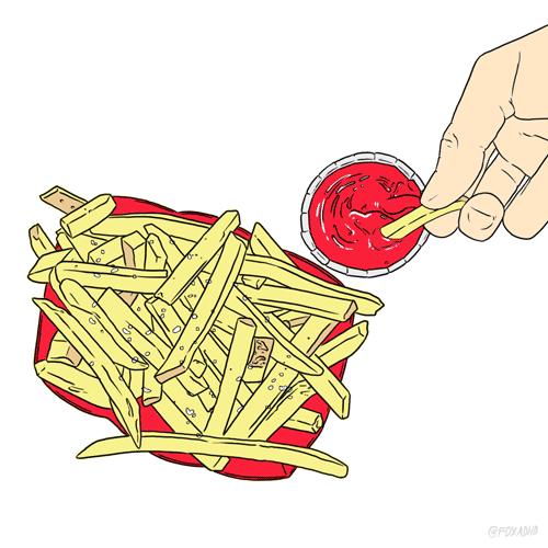 Fries food french fries GIF on GIFER - by Silverraven