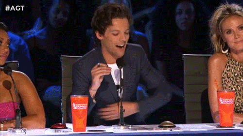 Golden buzzer win proud GIF on GIFER - by Oghmaginn