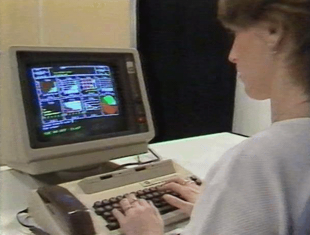 Computers typing 80s GIF on GIFER - by Whitebrand