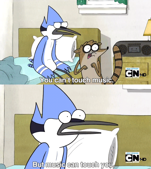 Regular show music GIF on GIFER - by Shath