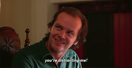 GIF the shining jack nicholson jack torrance - animated GIF on GIFER ...