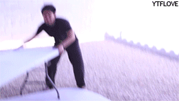 GIF flip table flip cup - animated GIF on GIFER - by Fordredred