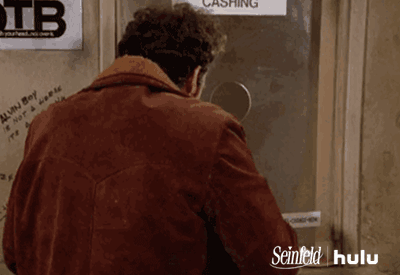 Excited seinfeld making money GIF on GIFER - by Motius